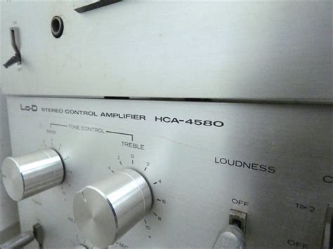 【傷や汚れあり】hitachi日立lo Dパワーアンプandコントロールアンプ セットhma 3780hca 4580 管n22424