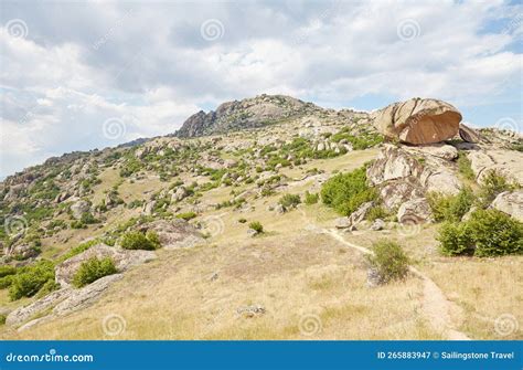The Stunning Marko S Towers In Prilep North Macedonia Stock Image