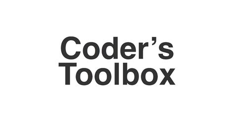 Coders Toolbox Promo Codes 170 Off In March 2025