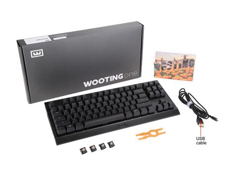 Wooting One Linear55 Red Analog Rgb Tkl Gaming Keyboard