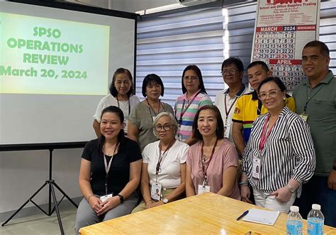 Spso Holds Operations Review