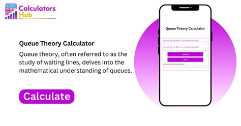 Queue Theory Calculator Online