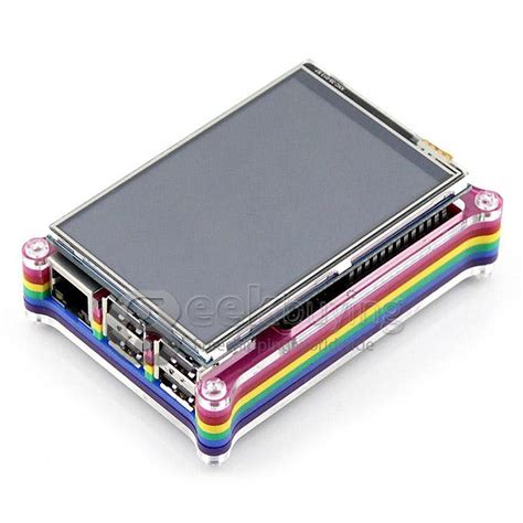 Multi Color Rainbow Case B For Raspberry Pi Model B