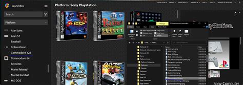 Where Are The Small Category Icons Located Noobs LaunchBox