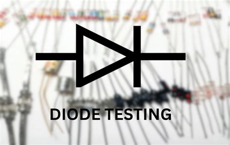 How To Test For A Faulty Diode In A Circuit