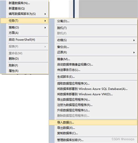 Ssms导入导出表数据 Csv文件ssms导出表数据 Csdn博客