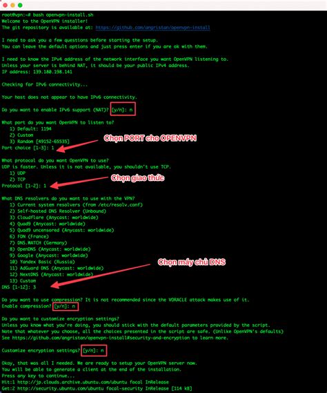 Instructions For Installing OpenVPN On Linux Server