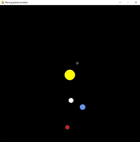 Github Lemanskim Planetsimulator