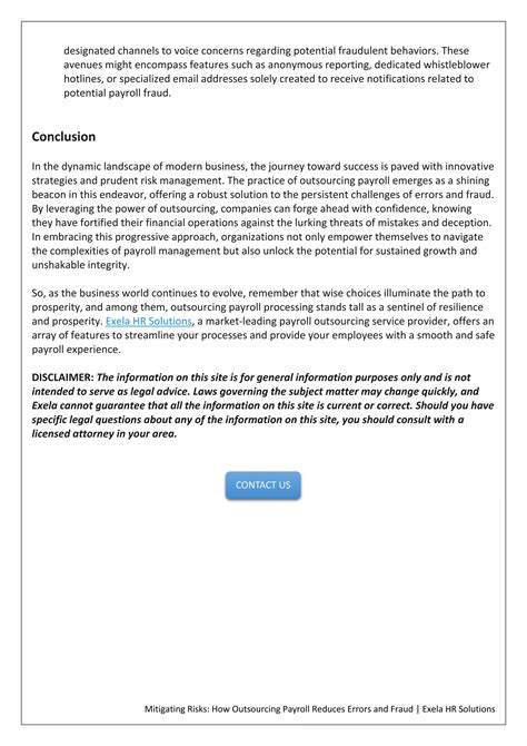 Mitigating Risks How Outsourcing Payroll Reduces Errors And Fraud PDF