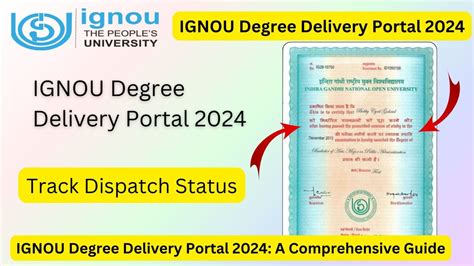 Ignou Marksheet Dispatch Status 2025 Complete Guide To Track Your Marksheet And Degree