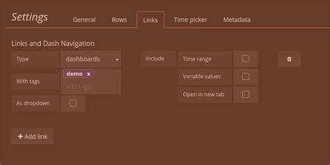 Bug Ux Issue With Dashboard Links After Adding Tag · Issue 9737 · Grafanagrafana · Github