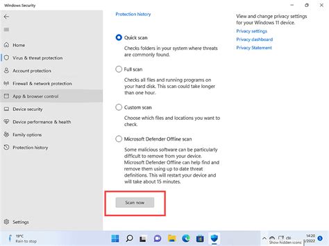 Microsoft Windows Security Anti Virus At Home Computer