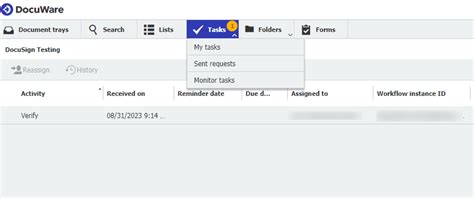 how to access and utilize docuware workflow history for troubleshooting