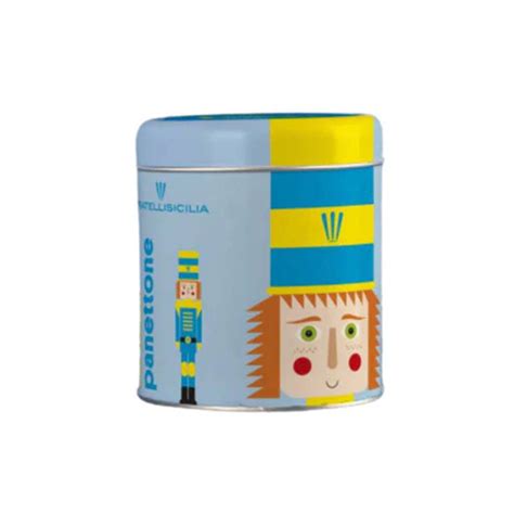 Fratelli Panettone Chocolate Drops Nutcracker Tin 100g Monsieur Marcel Gourmet Market