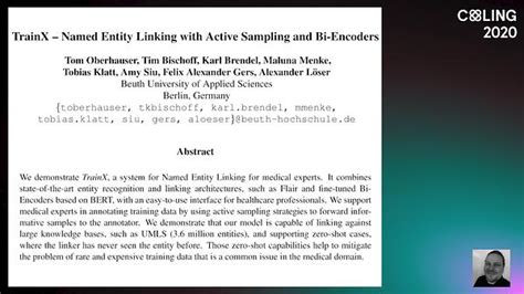 Trainx Named Entity Linking With Active Sampling And Bi Encoders