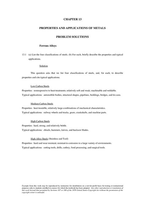 Ch13 This Is Solution For Assignment Excerpts From This Work May Be