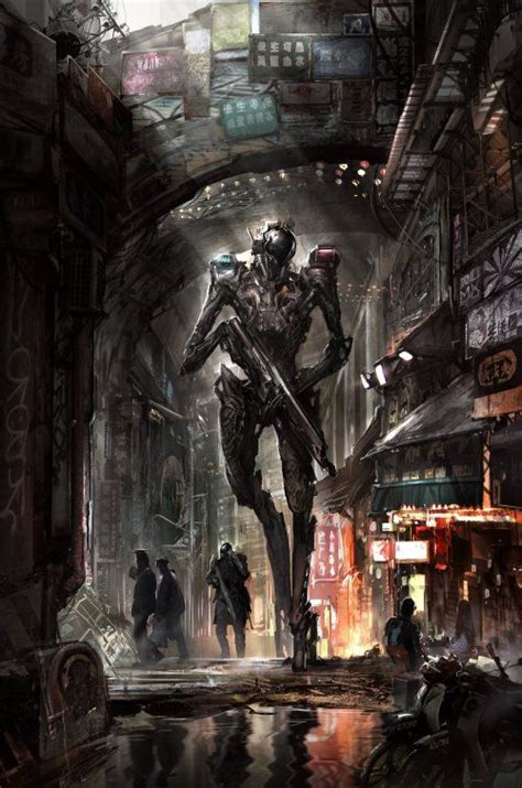As Ilustrações E Modelos 3d De Ficção Científica De Jarold Sng Futuristic Art Sci Fi Concept