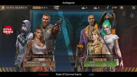 state of survival ep 10 hero fragments epic search gameplay walkthrough