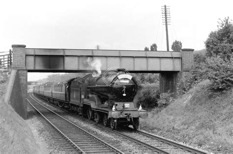 The Transport Library Br British Railways Steam Locomotive Class D111 62666 At High Wycombe