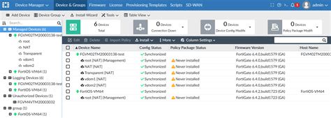 Device Manager Usability Improvements 6 4 4 Fortimanager 6 4 0