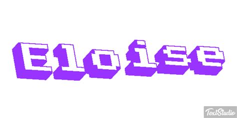 Eloise Name Animated  Logo Designs