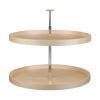 Rev A Shelf Full Circle LD Banded Wood Shelf Corner Lazy Susans Rockler