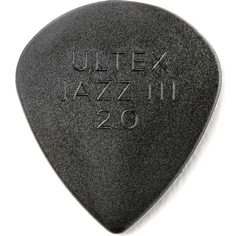 Медиатор Dunlop 427R2.0 Ultex Jazz III Guitar Pick 2.0 mm (1 шт ...