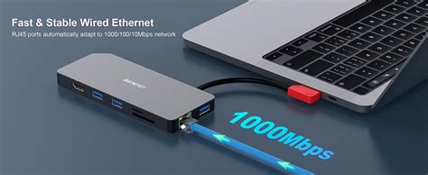 Amazon Com BENFEI 9in1 USB C MST Laptop Docking Station USB C Hub With USB C To HDMI