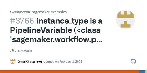 Instancetype Is A Pipelinevariable Its Interpreted Value In