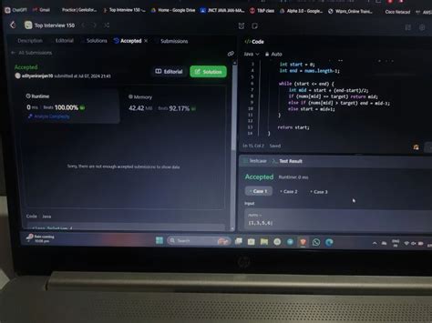 aditya niranjan on linkedin dsa codingchallenge day15 leetcode