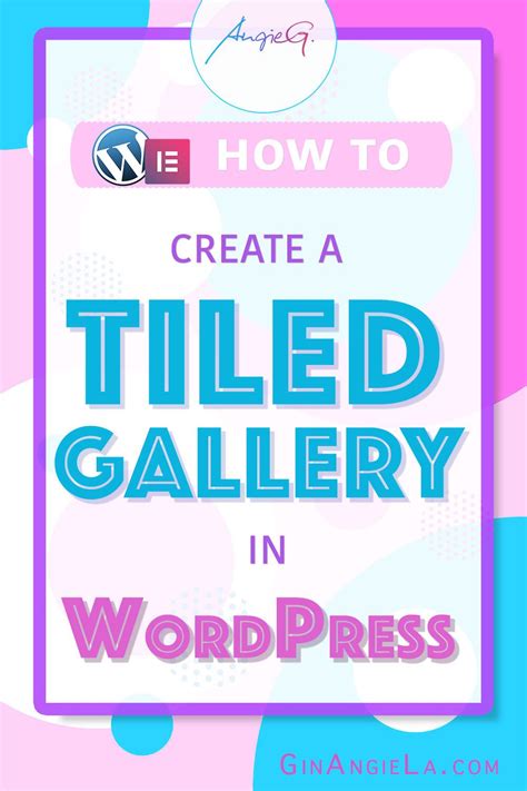 Best 12 How To Create A Tiled Gallery In Wordpress Artofit