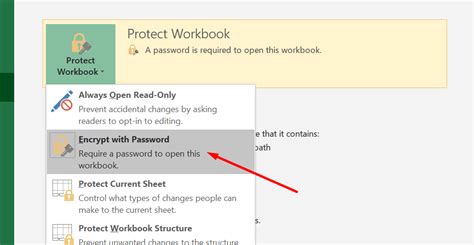 How To Password Protect An Excel File
