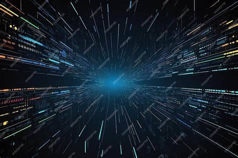 premium photo binary code background digital abstract technology