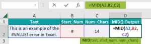 VALUE Error In Excel Examples How To Find And Fix It
