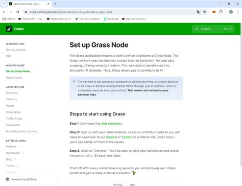 Обзор Grass получаем поинты за запущенный браузер или создаём ИИ