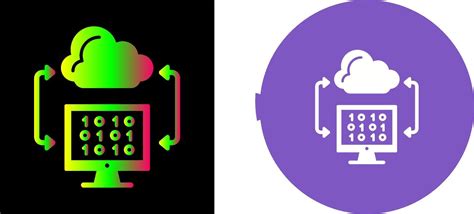 Cloud Coding Icon Design 44479567 Vector Art At Vecteezy