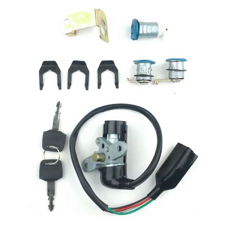 Ignition Switch And Keys Lock Set Key 03