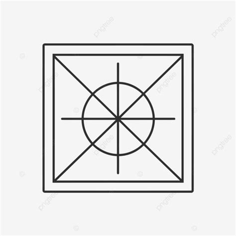 Line Icon Line Diagram Map Vector Illustration Lineal Icon Finding Bold Line PNG And Vector