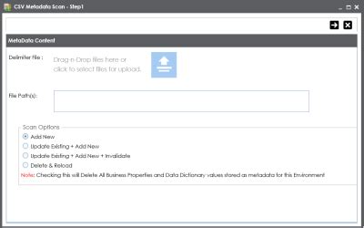 Importing Metadata From CSV