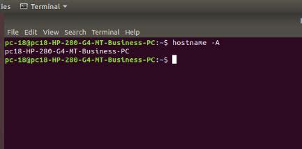 Hostname Command In Linux With Examples GeeksforGeeks