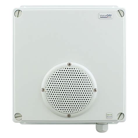 Voiceoff Alarm Activated Mp3 Message Player System Q Ltd