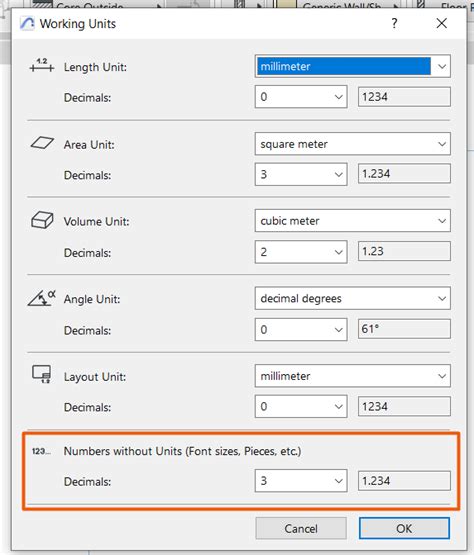 Changing Decimals For Area Value In Measurement Tool Support Site