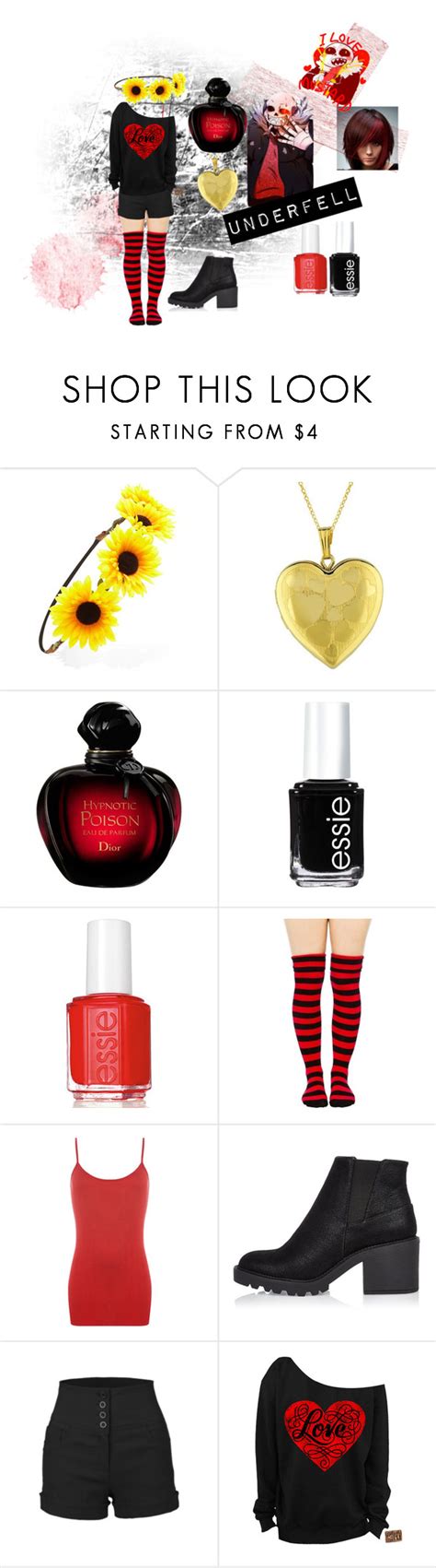 Underfell Frisk Outfit By Fluffyislove On Polyvore Featuring Forever