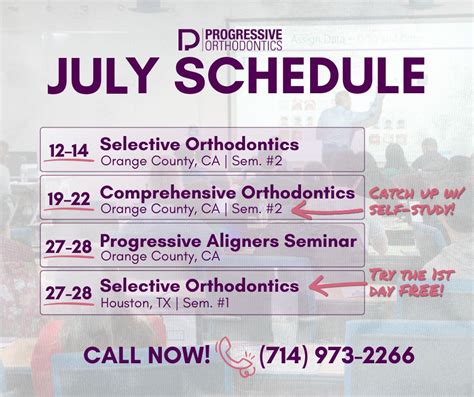 progressive orthodontics on linkedin our july classes at a glance don