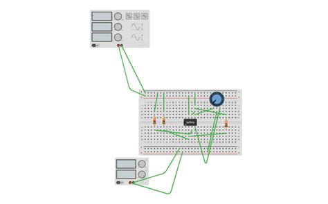 Circuit Design Modul 5 Percobaan 2 Dan 3 Tinkercad