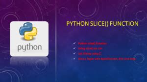 Python Slice Function Spark By Examples