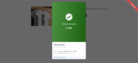 GitHub Dilasathapa Payment With Razorpay Razorpay Is An India Based Fintech Company That