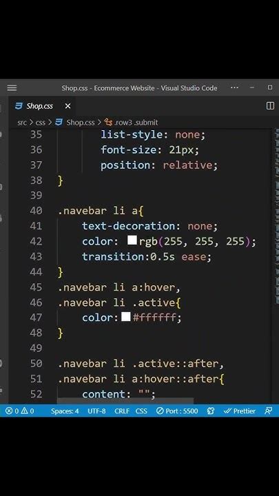 Ecommerce Website Using Htmlandcss Js Part 2 Codingdata Viral Youtubeshorts Shorts Part2