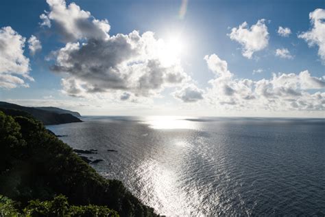 日本海 光る海