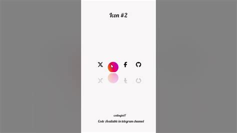 Icons Code 2 Codingin17 Htmlcss Html Shorts Code Youtube